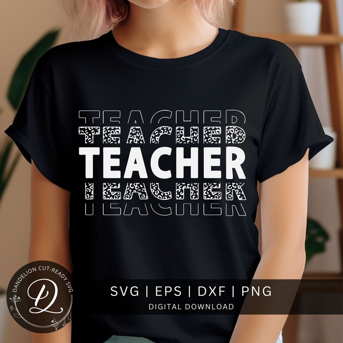 Best Teacher SVG, Cheetah Teacher SVG, Teacher PNG, Teacher Cut File ...