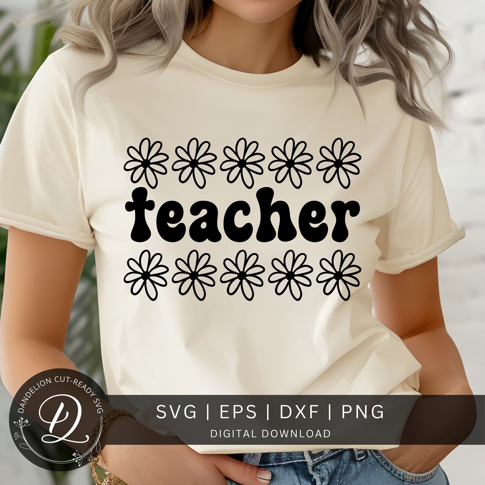 Teacher Daisies Svg, Best Teacher Svg, Teacher Appreciation Svg ...