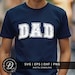 Dad Arched SVG, Father's Day Cut File (digital Download) - Etsy