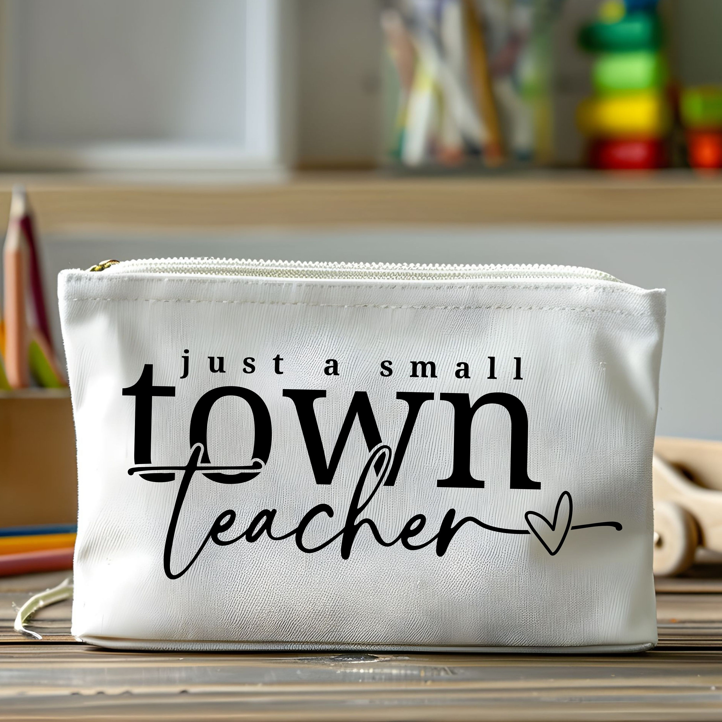 Small Town Teacher SVG, Teacher Life PNG, Cricut Cut File (digital ...