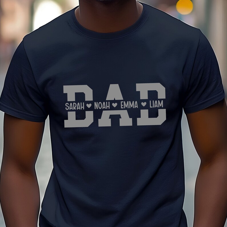 Dad Split Name Frame Svg, Dad Svg Cut File, Dad Monogram SVG, Father's ...