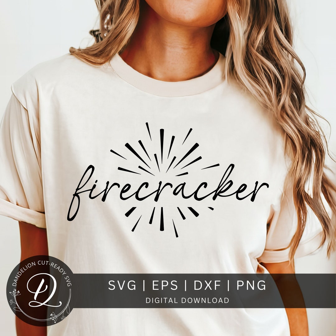 Firecracker SVG, 4th of July Svg, America Svg, Sublimation PNG ...