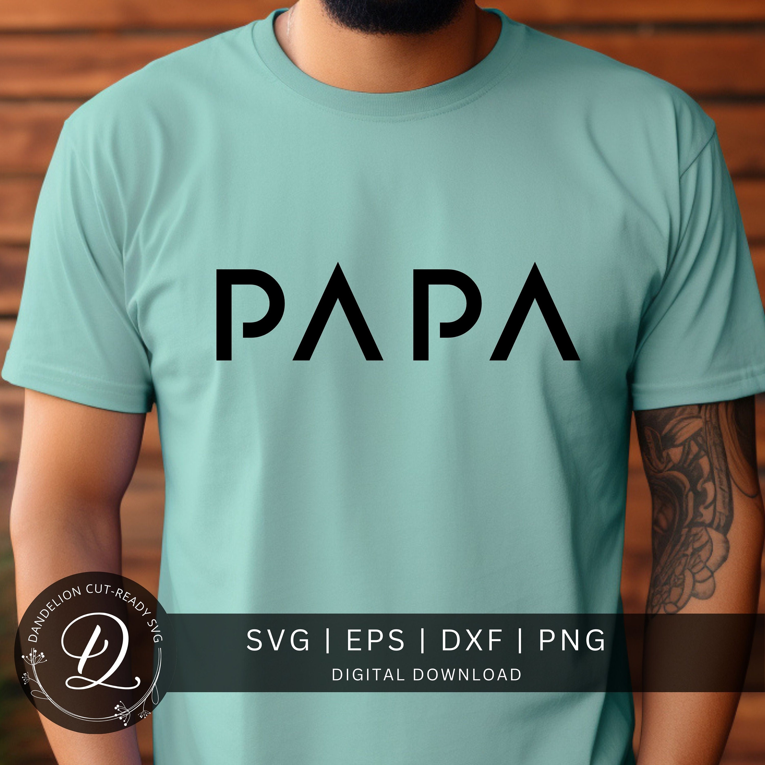 Papa SVG Bundle, Father's Day SVG, Papa Svg Cut File, Papa Shirt Svg ...