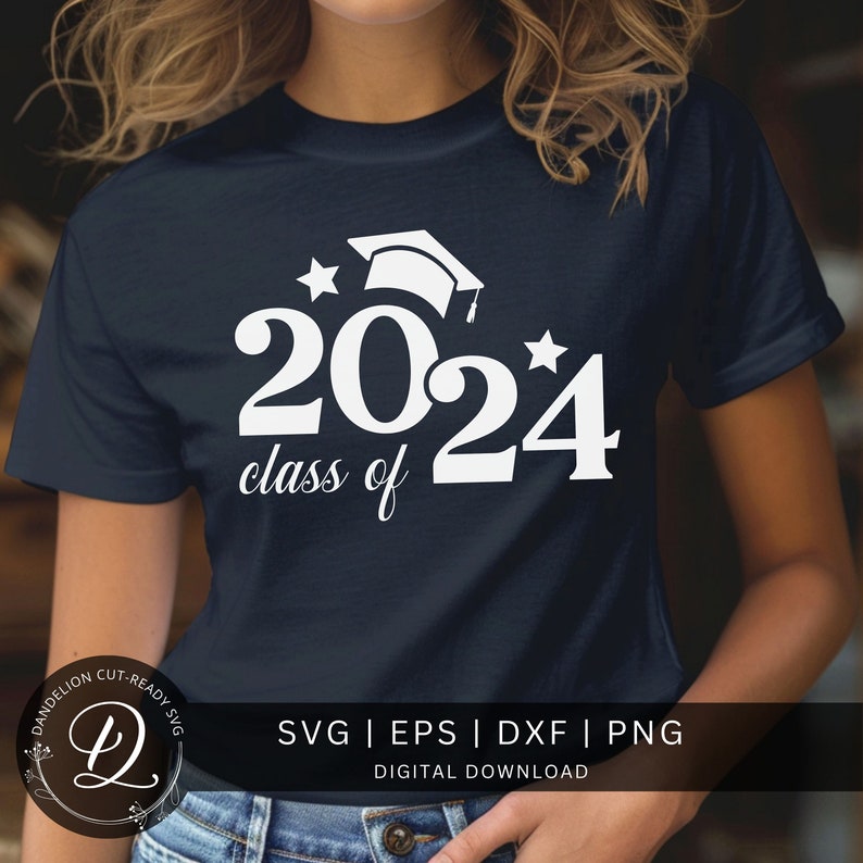 Class of 2024 Svg, 2024 Graduation SVG, 2024 Graduate Cut File, Senior ...