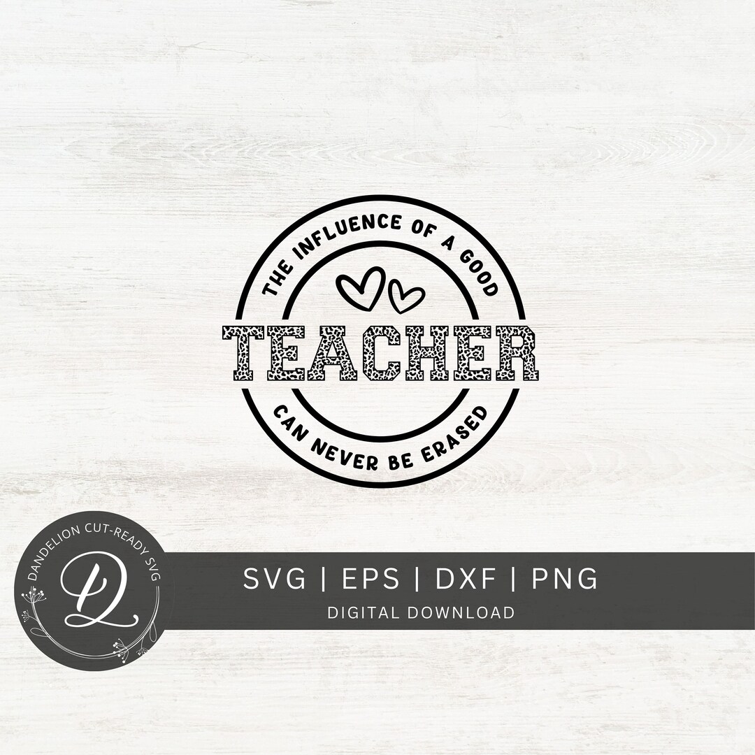 Best Teacher SVG, Cheetah Teacher SVG, Teacher PNG, Teacher Cut File ...