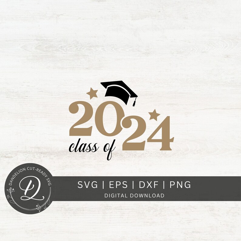 Class of 2024 Svg, 2024 Graduation SVG, 2024 Graduate Cut File, Senior ...