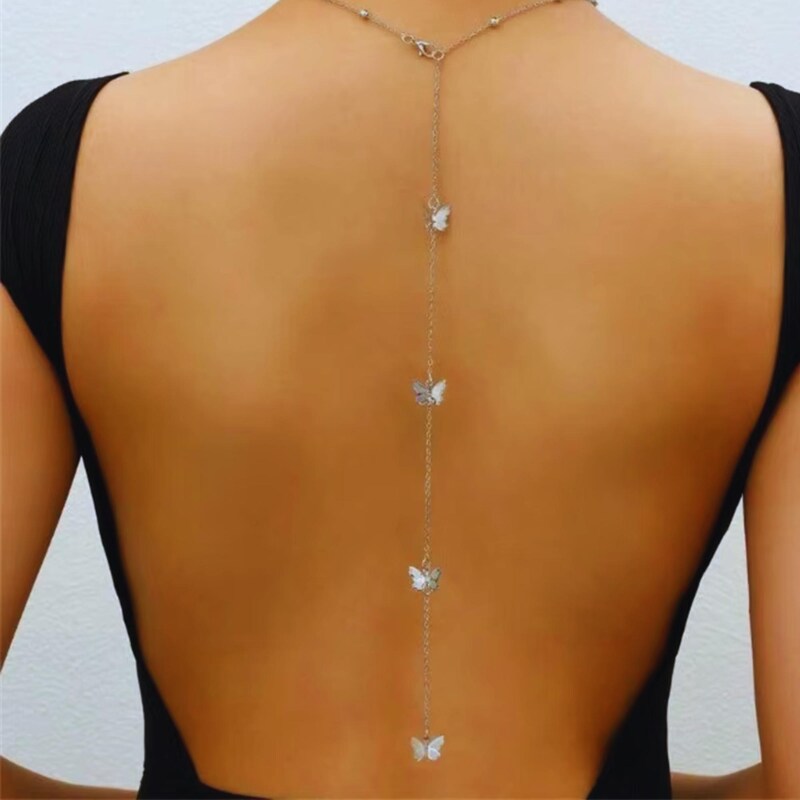 Back Drop Necklace - Etsy