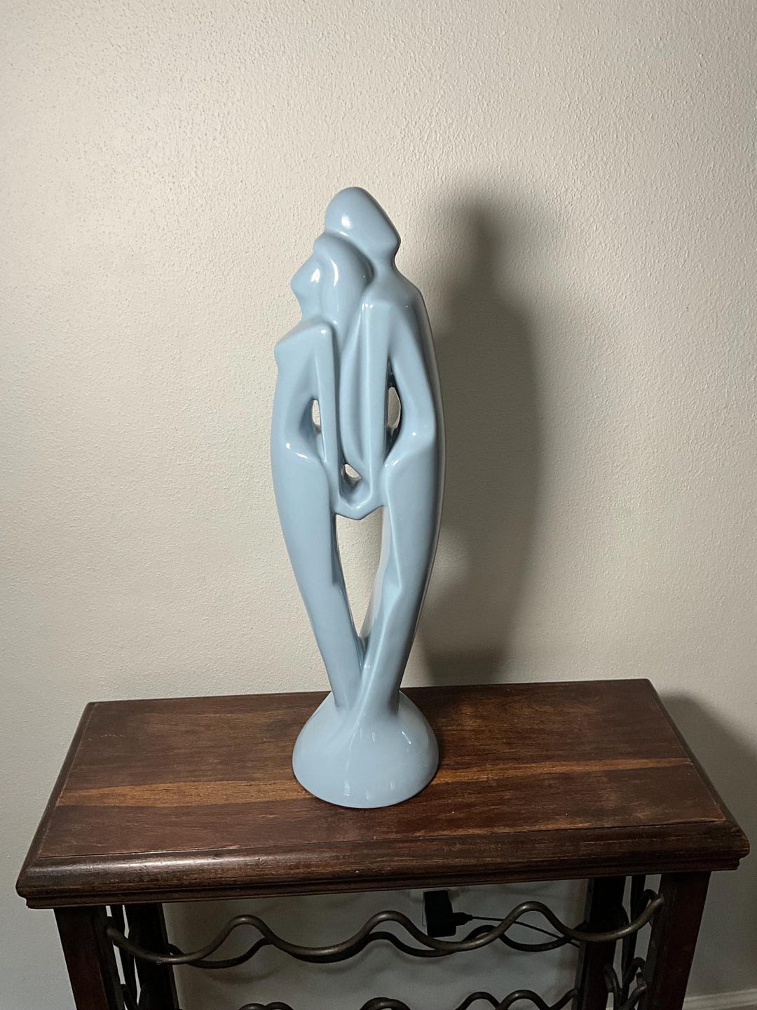 Vtg Royal Haeger Pottery Statue Sculpture Rendezvous Lovers Loving ...