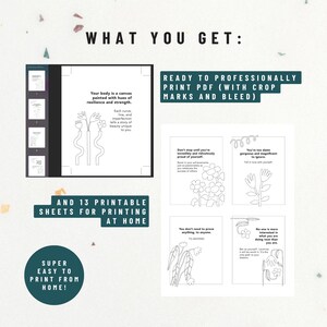 Positive Affirmation Coloring | Coloring Affirmation Cards ...