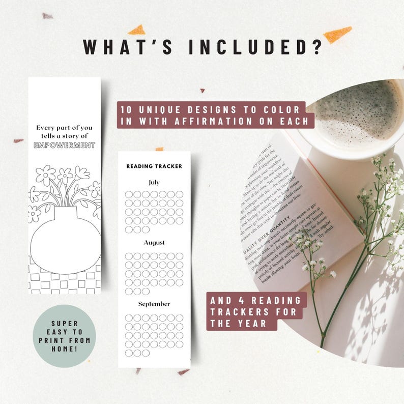 Coloring Bookmarks Reading | Affirmation Bookmarks | Coloring Bookmarks ...