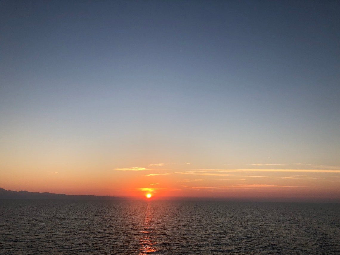 Sea Sunset 2024 Calendar - Etsy