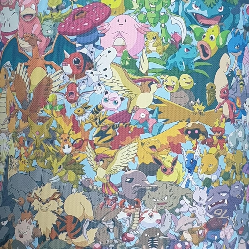 Pokemon Characters Ceiling Light Shade or Table Lampshade 8",10" or 12 ...