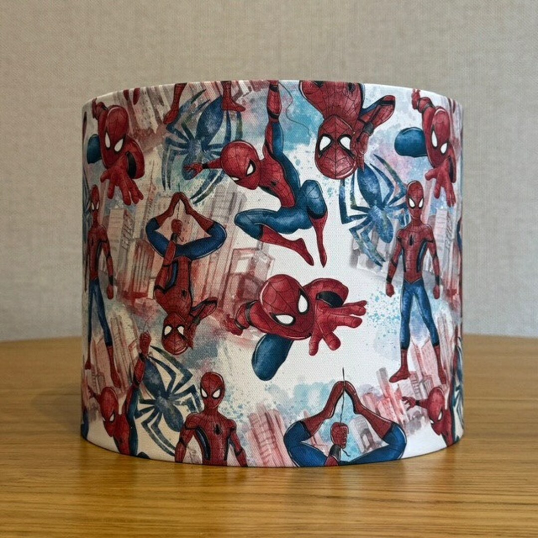 Spider-man Spidey Ceiling Light Shade or Table Lampshade 8",10" or 12 ...