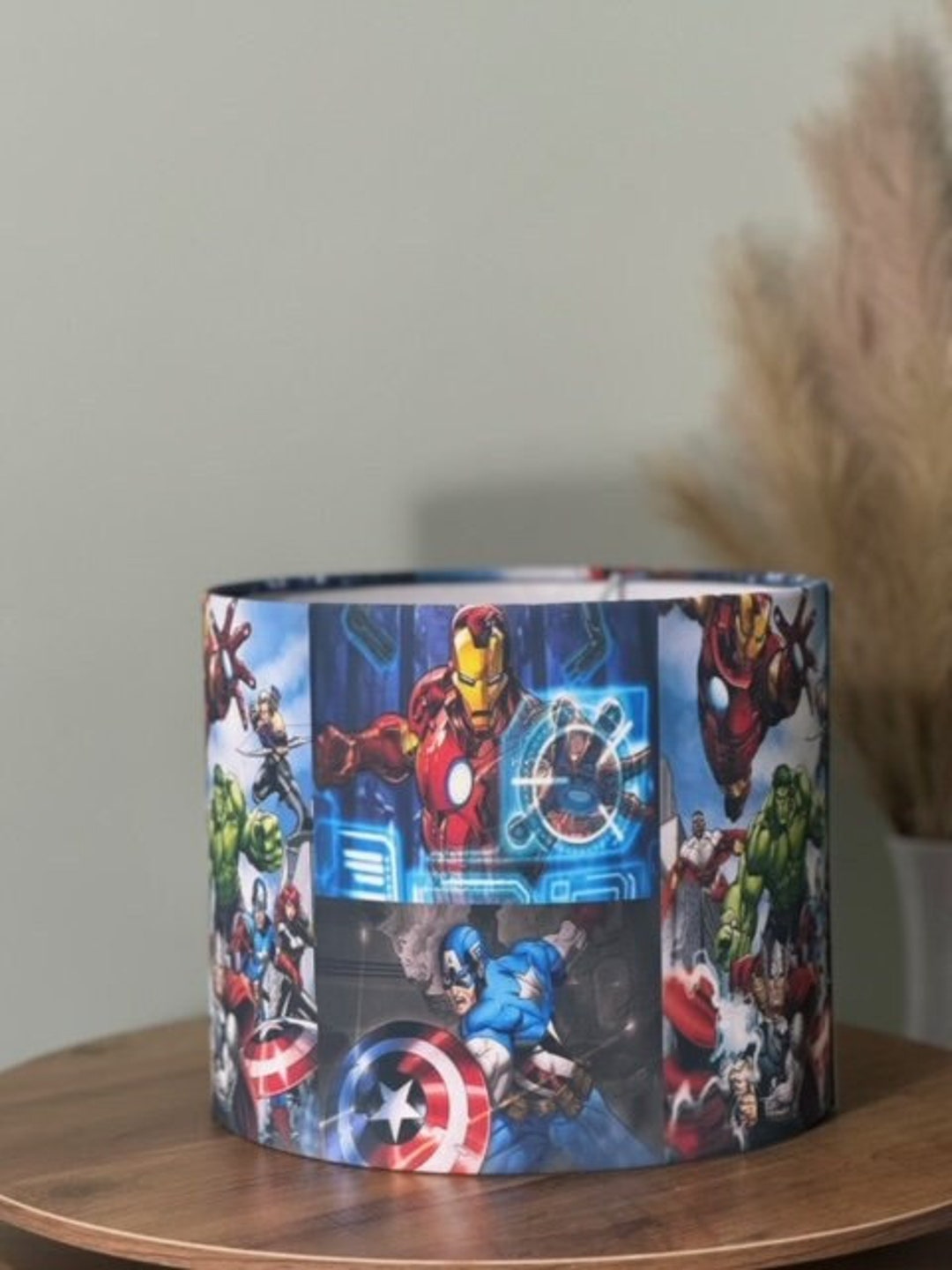 Avengers Superheroes Iron Man Ceiling Light Shade or Table Lampshade 8 ...