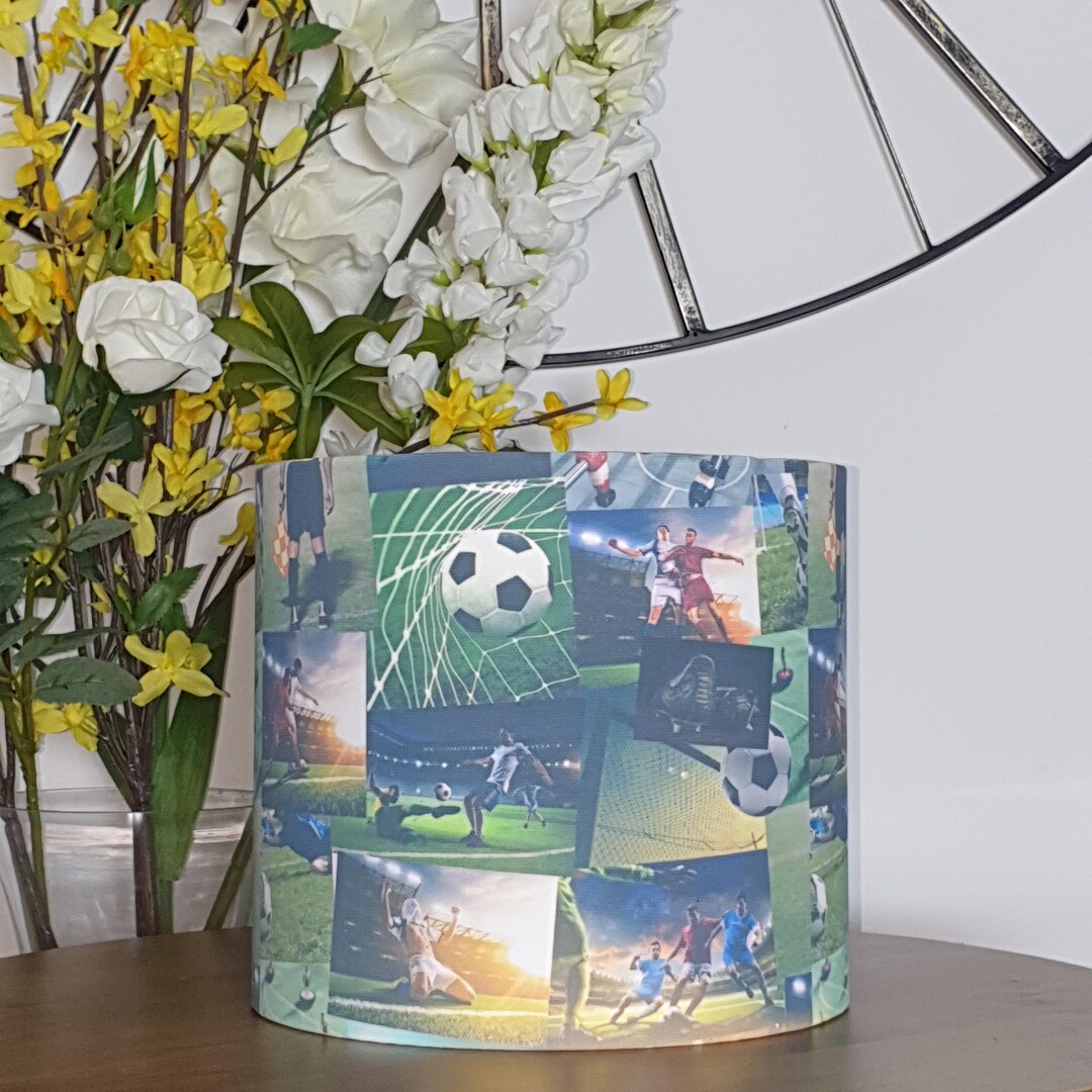 Football Ceiling Light Shade or Table Lampshade 8",10" or 12" - Etsy