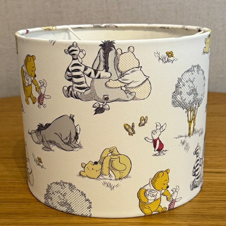 Winnie the Pooh Nursery Baby Pooh Bear Disney Ceiling Light Shade or ...
