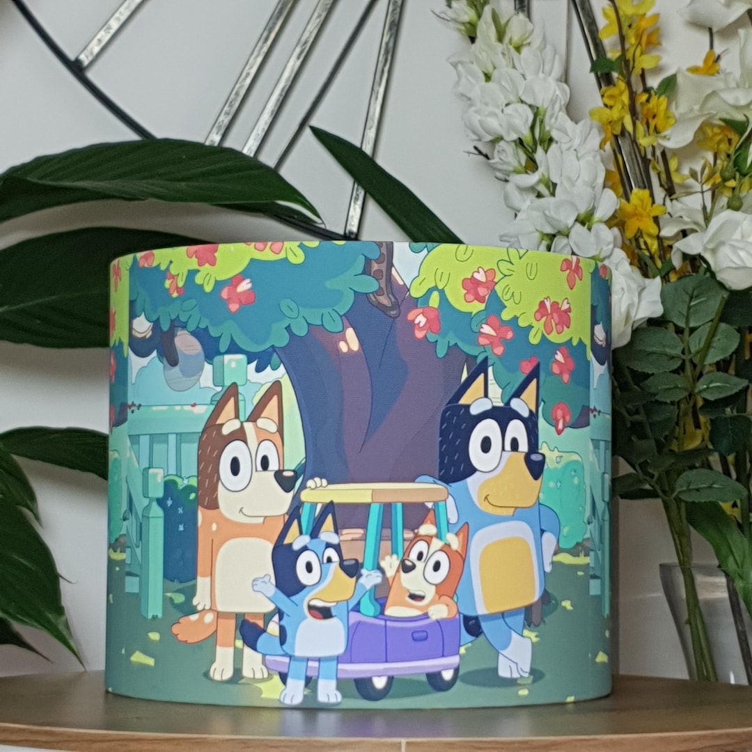 BLUEY Bluey Bingo Disney Ceiling Light Shade or Table Lampshade 8",10 ...