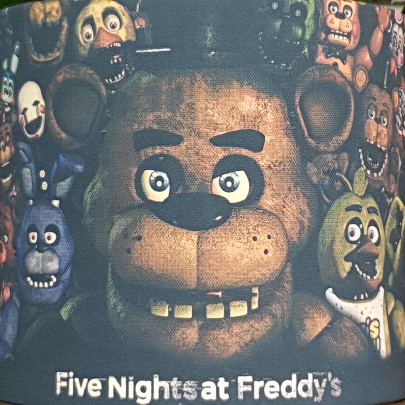Five Nights at Freddy's FNAF Ceiling Light Shade or Table Lampshade 8 ...