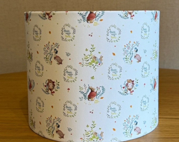 Beatrix Potter Peter Rabbit Lamp, Woodland Baby Lamp, Bunny Child's ...