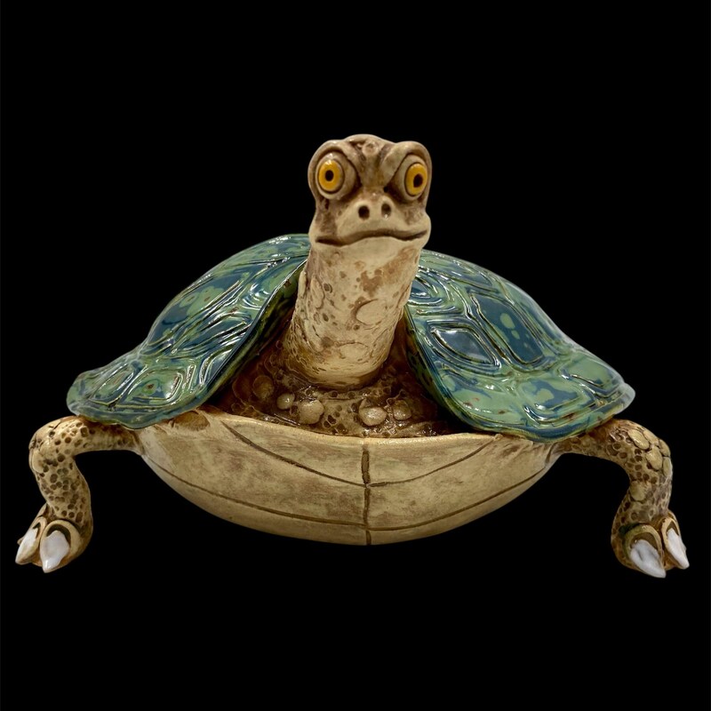 Ceramic Turtle - Etsy