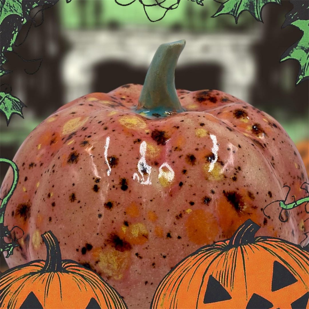 Handmade Ceramic Pumpkin - Etsy