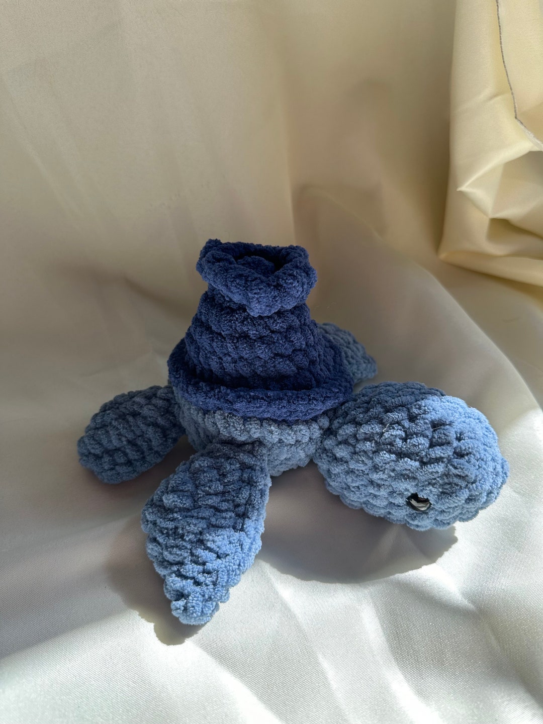 Small Blueberry Turtle Plushie - Etsy