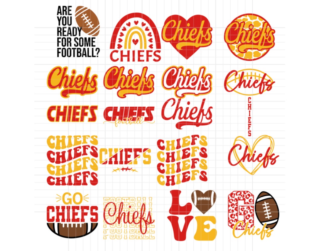 Chiefs SVG, Chiefs SVG Bundle, Chiefs Png Bundle, Instant Digital ...