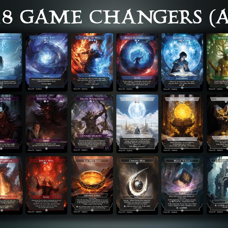 Mtg Game Changers Proxies - Etsy