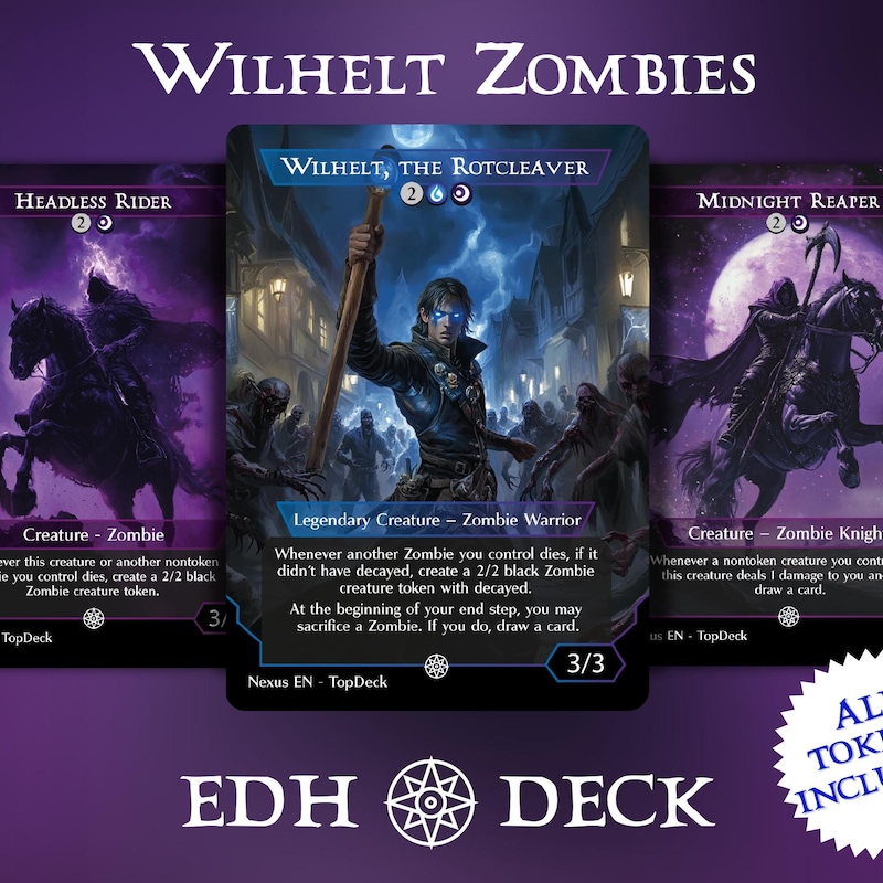 Mtg Zombie Card Sleeve - Etsy