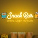 Snack Bar Neon LED Light, for Gourmet Shop Decor ,fast Food Coffee Shop ...