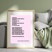 90's RNB Lyrics Canva Posters - Etsy