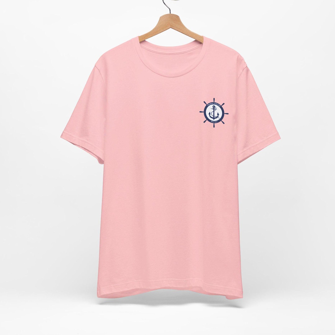 Hamptons Yacht Club Short Sleeve T-shirt, Nautical Shirt, Yachting ...