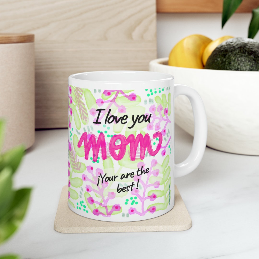 Mothers Day Mug, Messages for Mom, Details for Mom on Her Day,ceramic ...