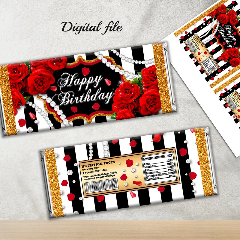 Custom Candy Wrappers - Etsy