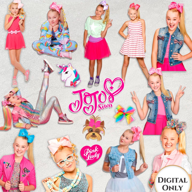 Jojo Siwa Svg - Etsy