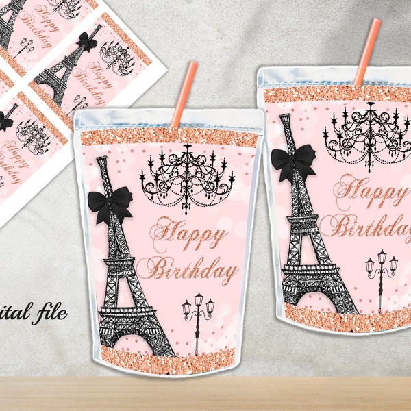 Paris Labels - Etsy