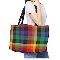 Two-in-one Reversible Small Tote Bag With Pockets, Open Top | Handmade ...