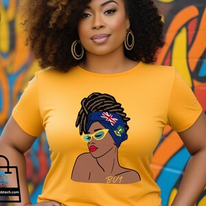 BVI Flag T-shirt: British Virgin Islands Souvenir Tee - Etsy