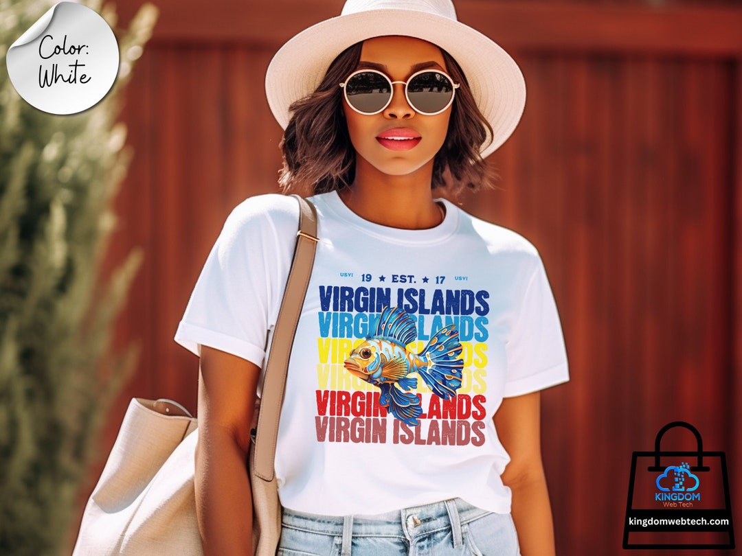 Virgin Islands Graphic T-shirt, USVI Family Trip, St Thomas St Croix St ...