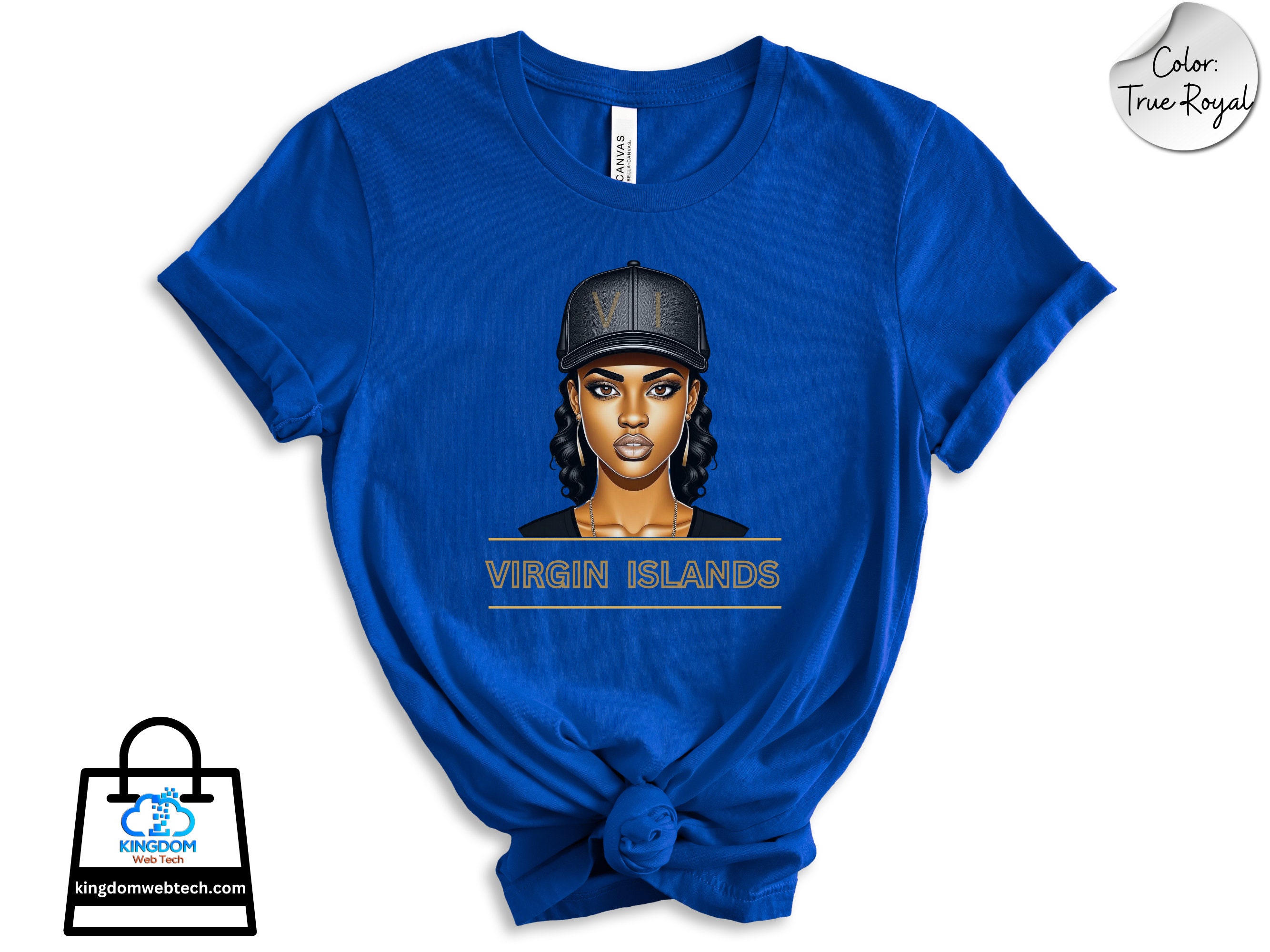 Virgin Islands Women T-shirt, VI Gift for Her, Virgin Islands Woman ...