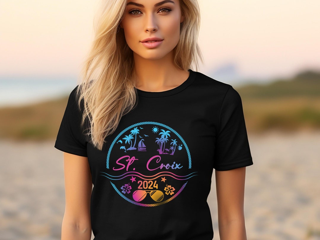 St. Croix Vacation Shirt, St. Croix Trip Tshirt, US Virgin Islands ...