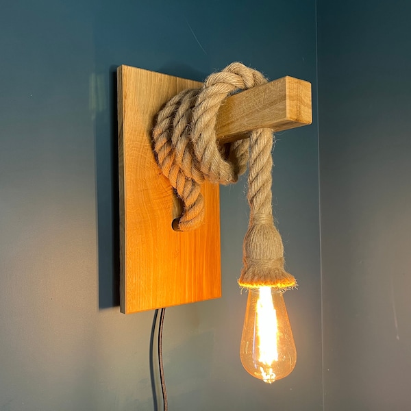 Rope Wall Lighting - Etsy