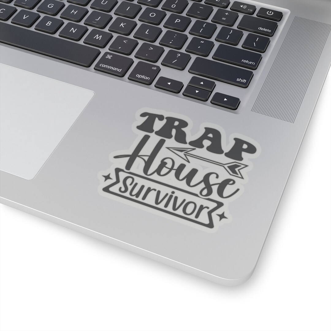 Trap House Survivor Stickers Transparent or White - Etsy