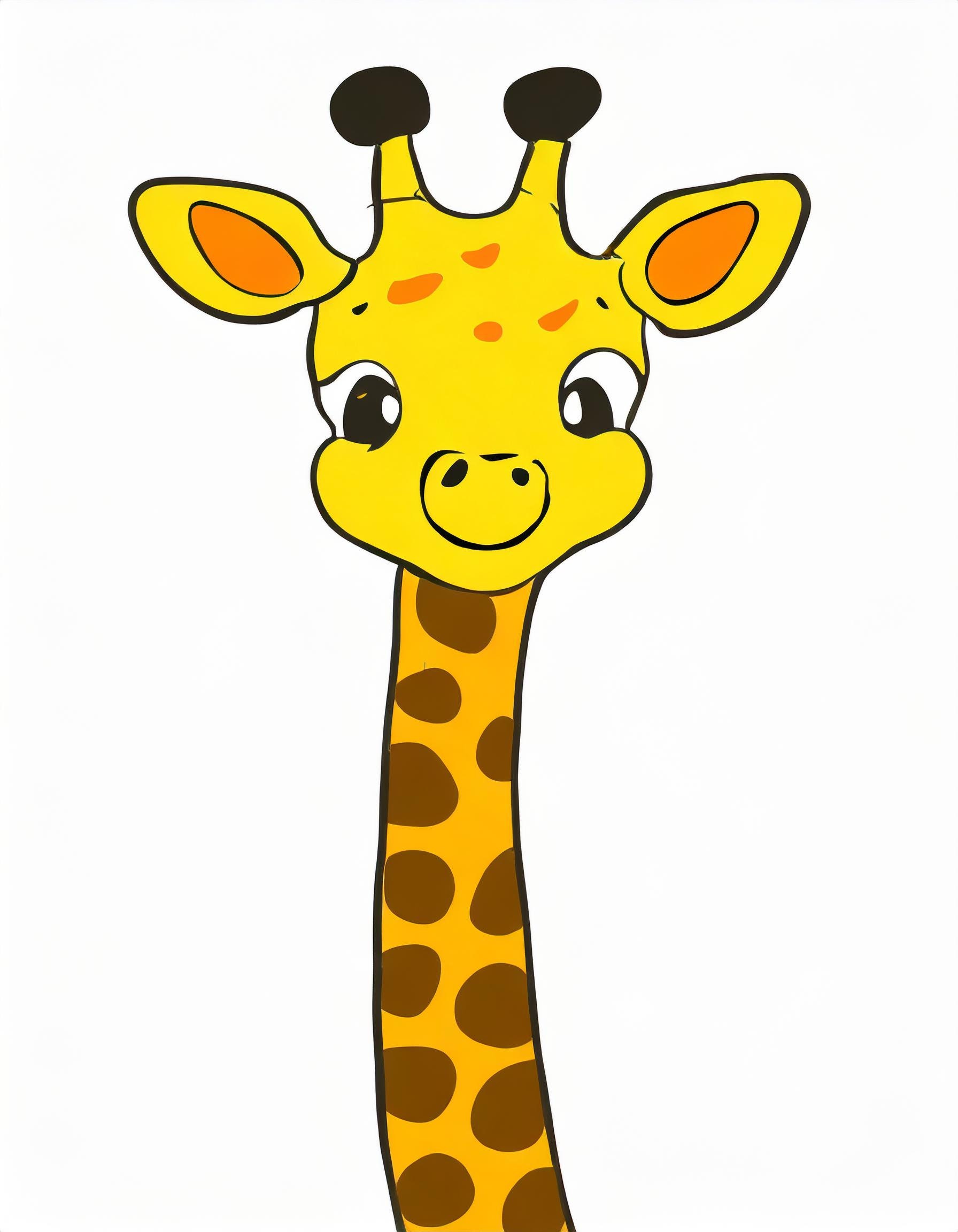 50 Simple Coloring Pages for Kids, Toddlers, Preschoolers Toddlers ...