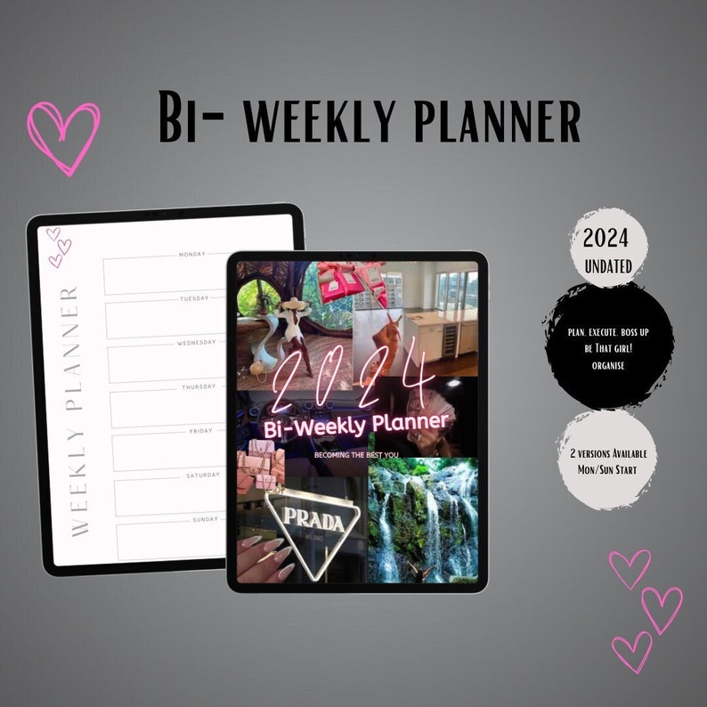 Bi- Weekly Planner - Etsy