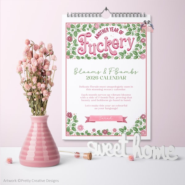 Rude Calendar 2026 - Etsy UK