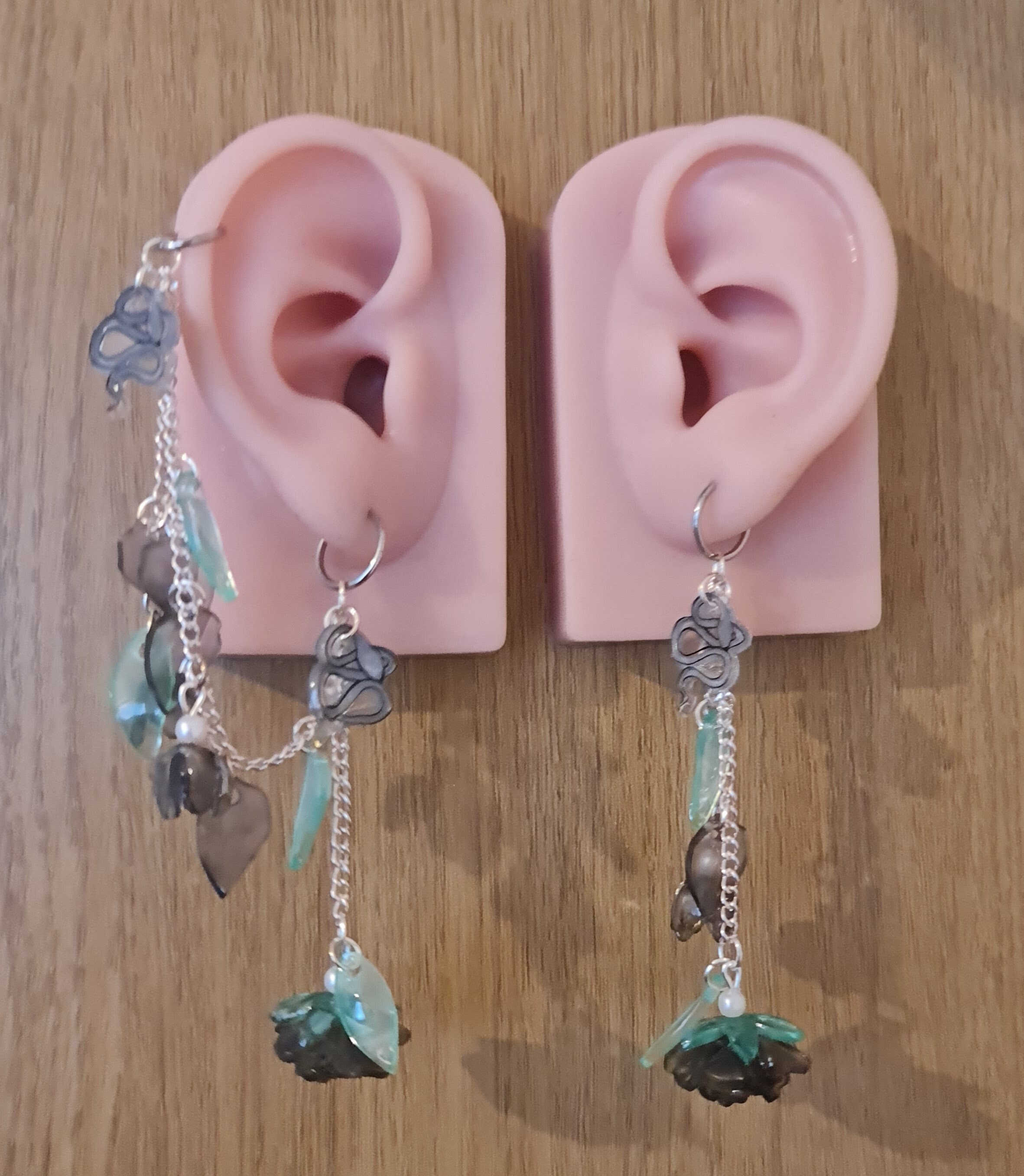 Snake Helix and Earrings - Etsy