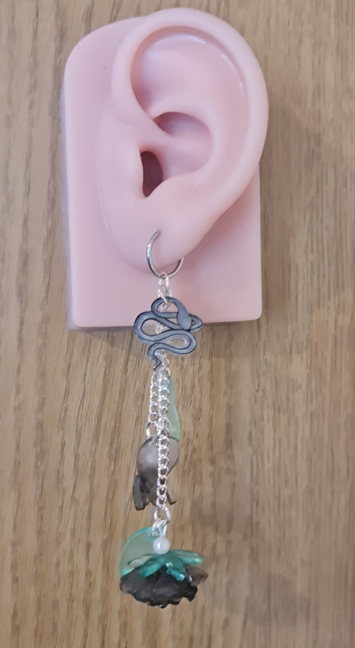 Snake Helix and Earrings - Etsy