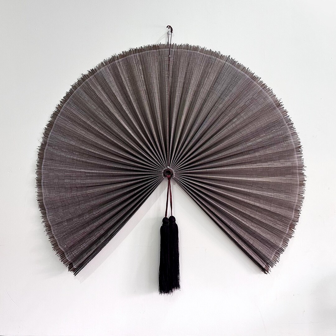 Bamboo Fan, Bamboo Wall Fan, Wall Fan Decor, Wall Fan, Fan Wall, Fan ...