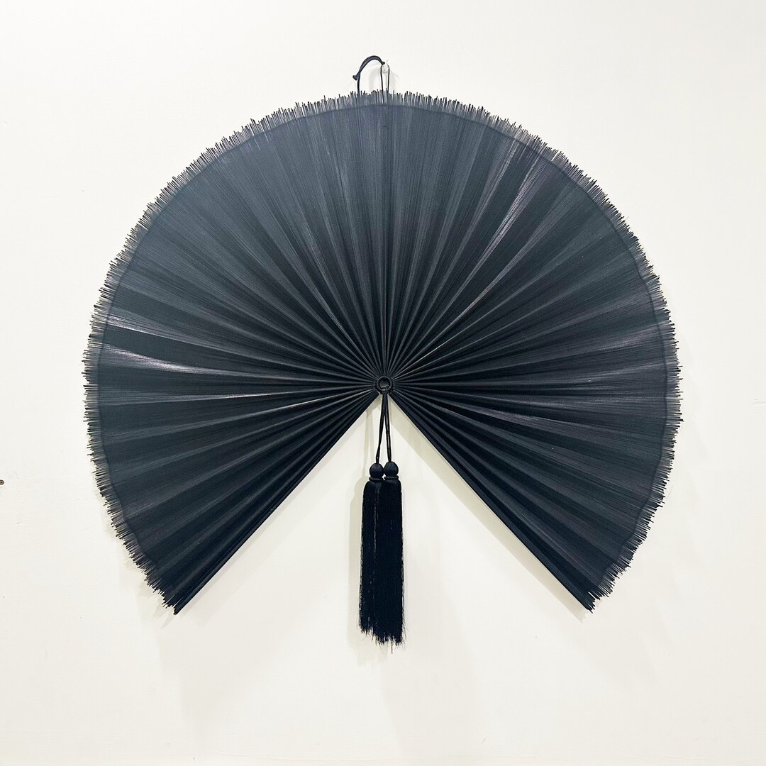 Bamboo Fan, Bamboo Wall Fan, Wall Fan Decor, Wall Fan, Fan Wall, Fan ...